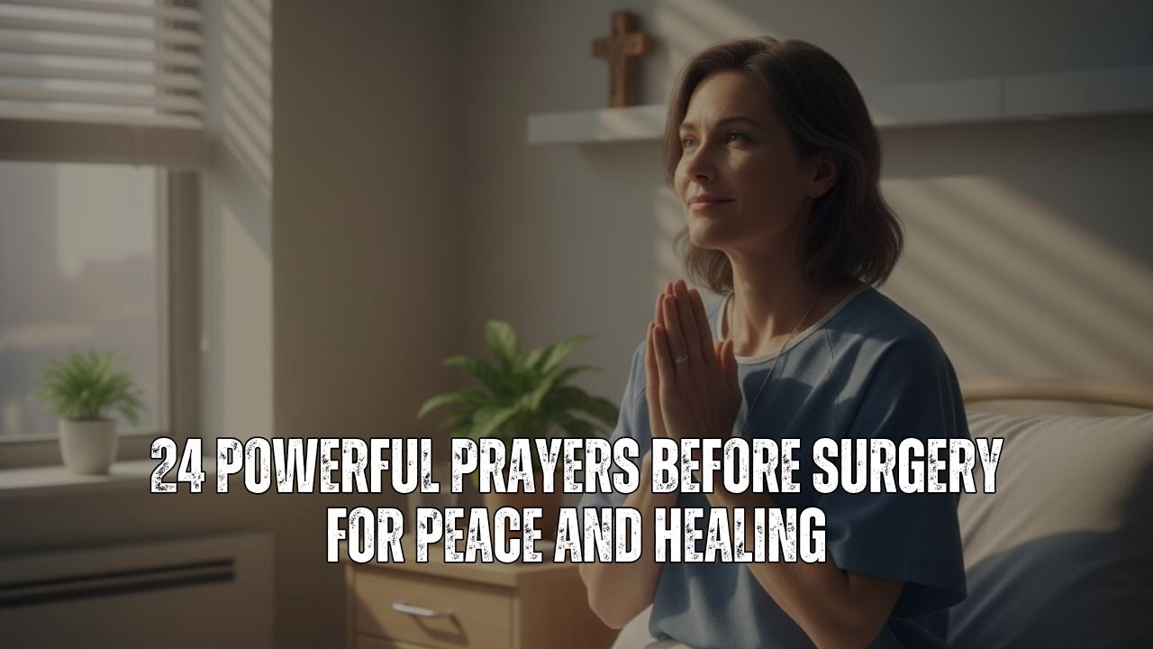 24 Powerful Prayers Before Surgery for Peace and Healing - Daily Bible ...